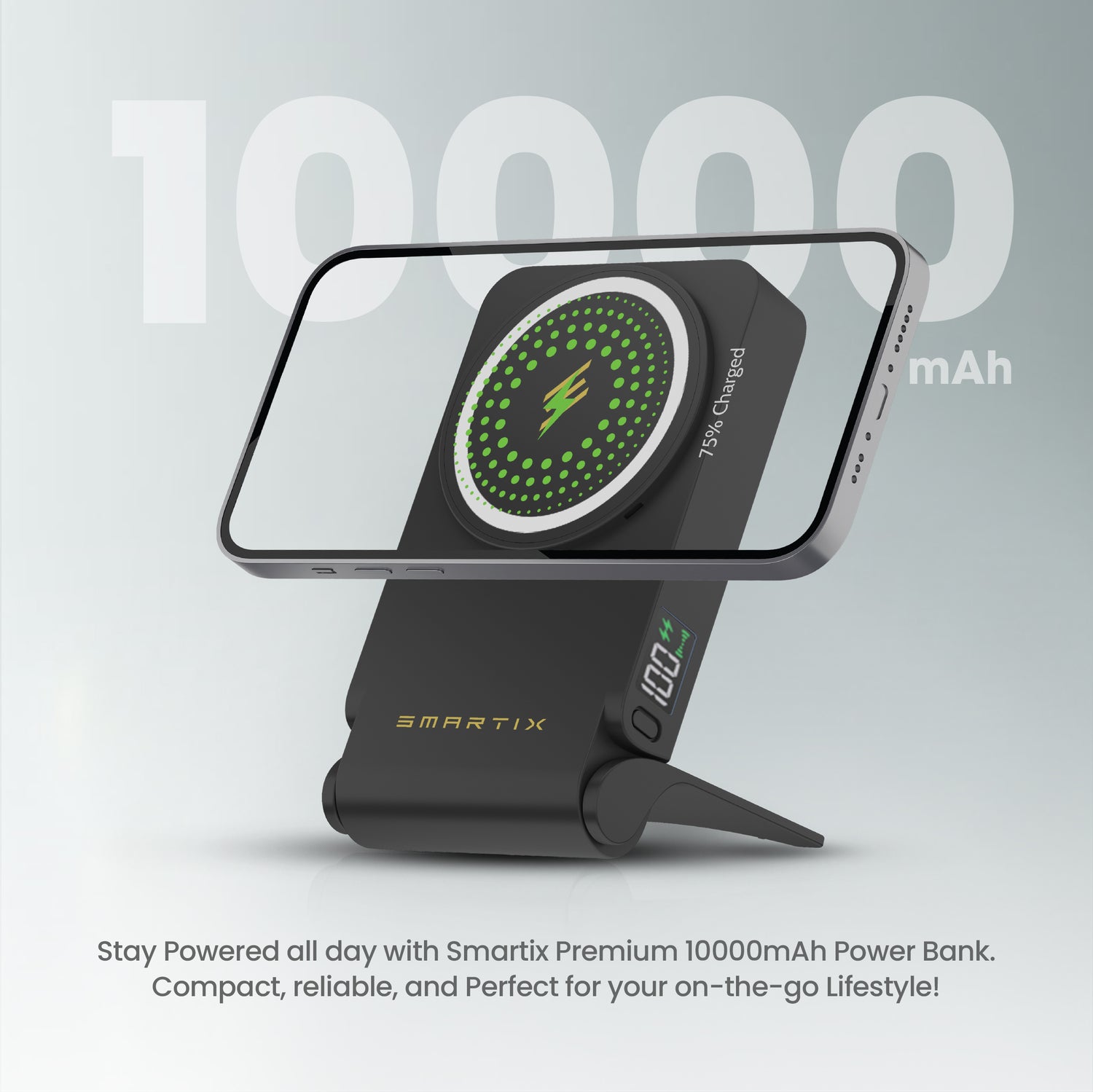 Power Bank 45W Magnetic 10000mAh with 45W USB-C PD