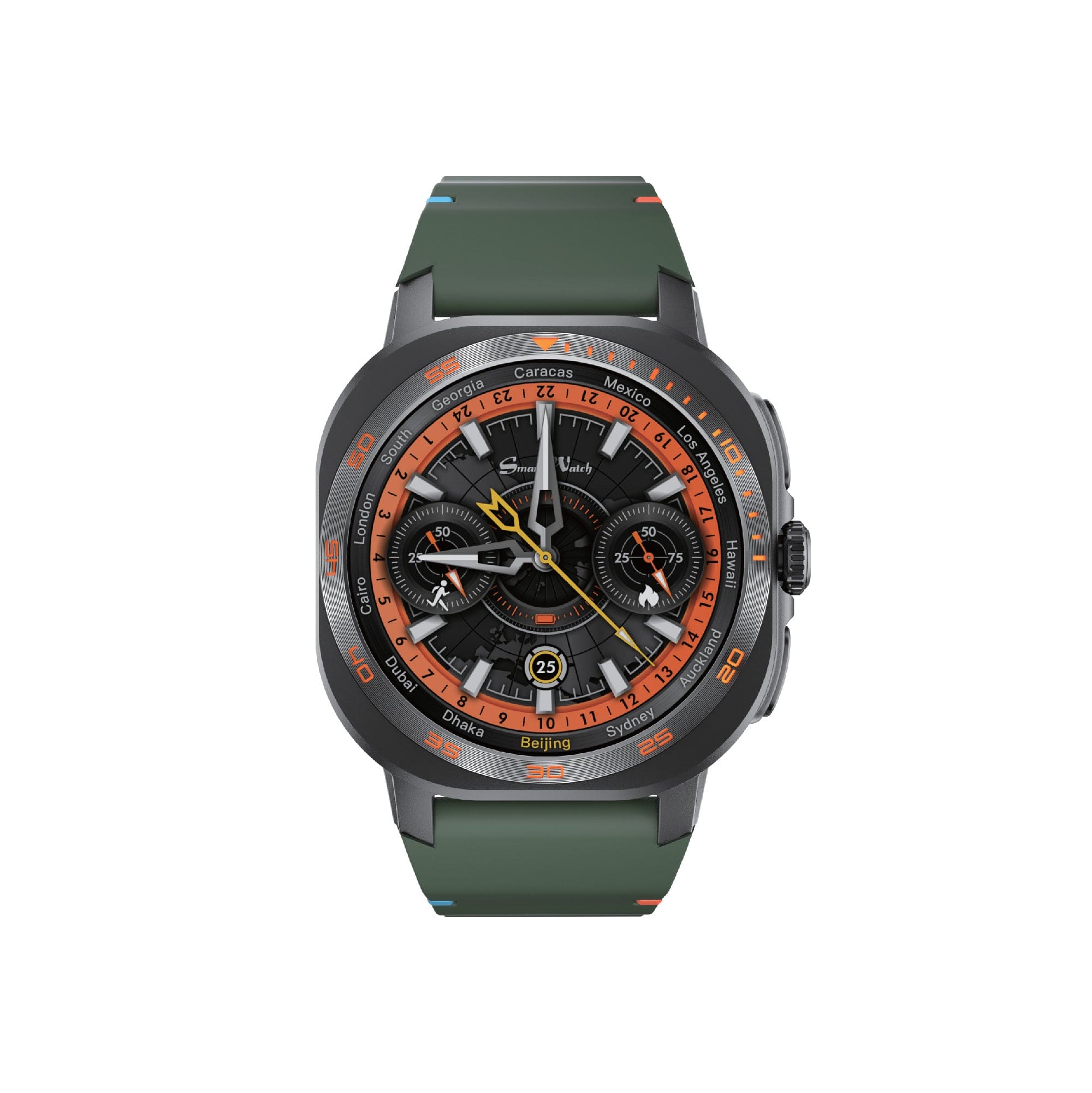 Smartix Hybrid Smart Watch with Bluetooth Calling & AMOLED Display