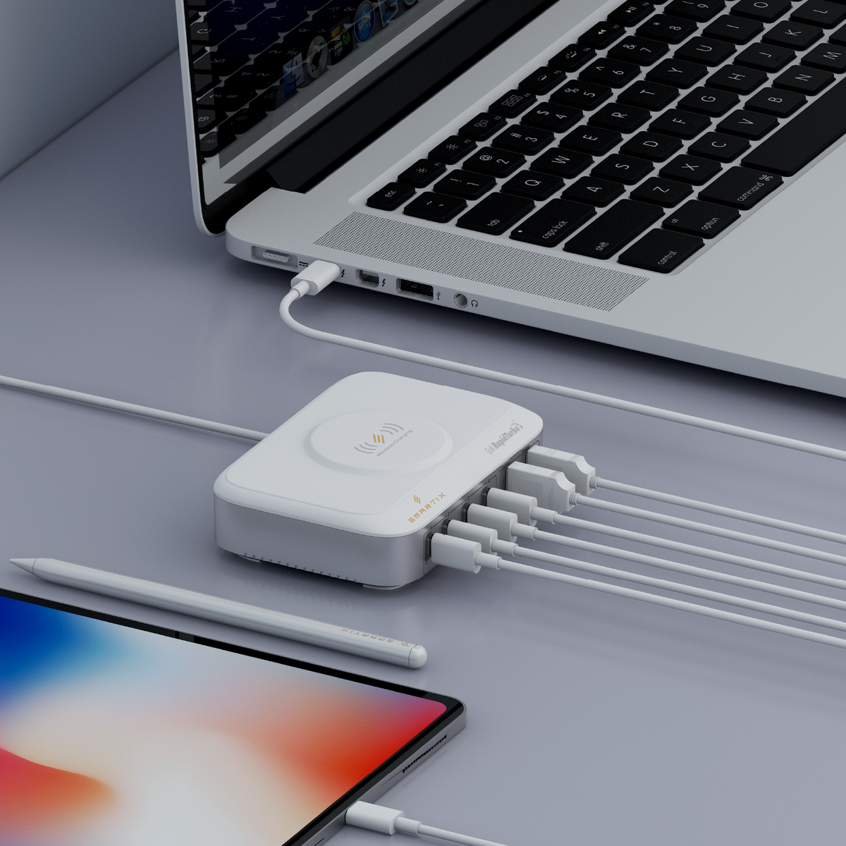 Fast Charging Station - 100W Gan Power Hub