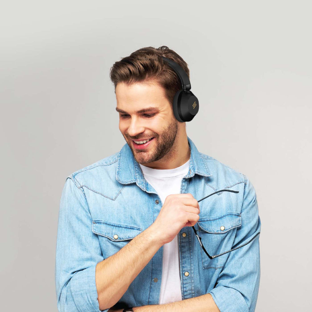 Smartix Premium Wireless ANC Headphones immerse Pro Black - alpha store